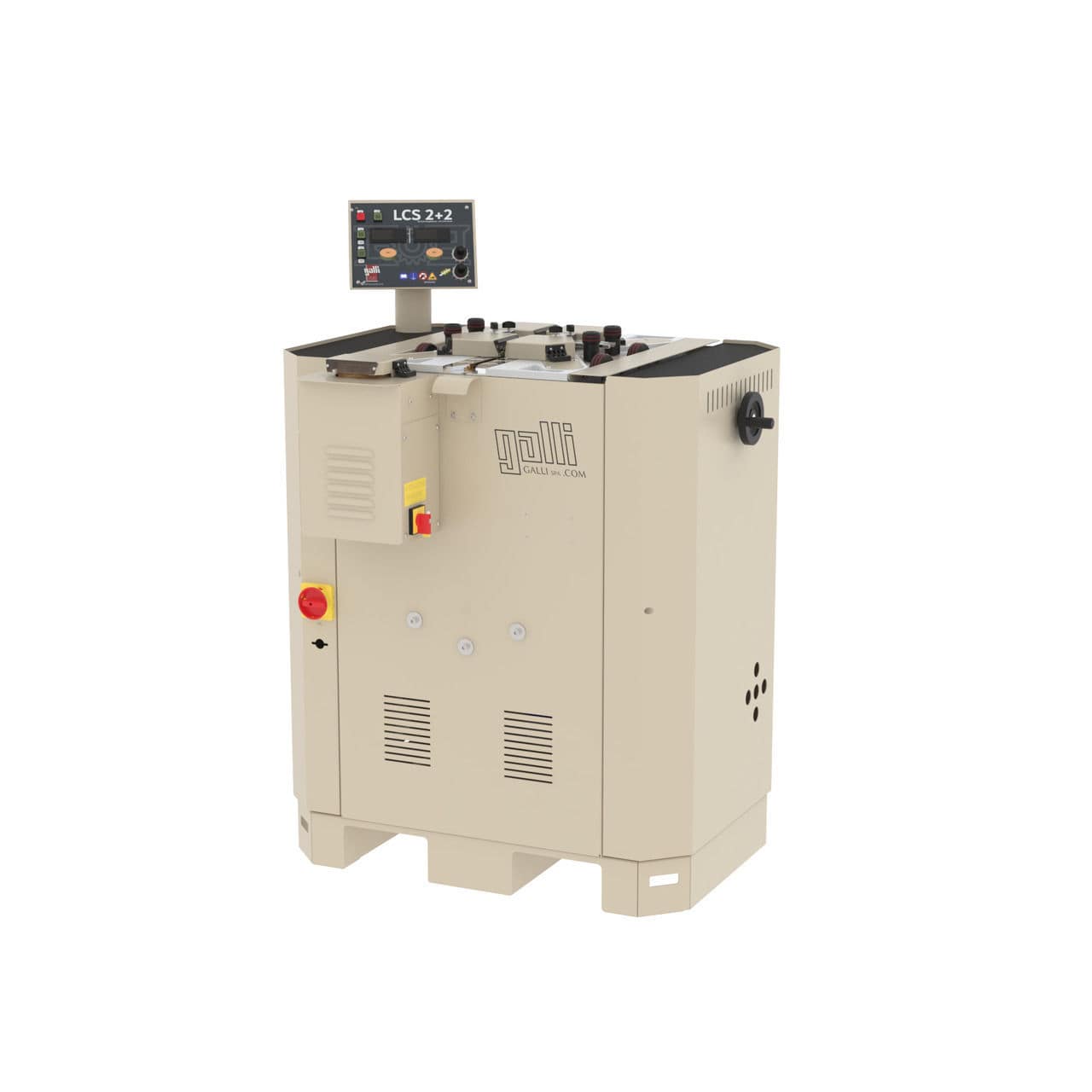 Fraiseuse polisseuse - LCS 2+2 - GALLI - verticale / de chant