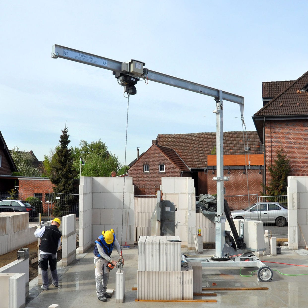 Mini-grue mobile - MK series - Böcker Maschinenwerke GmbH ...