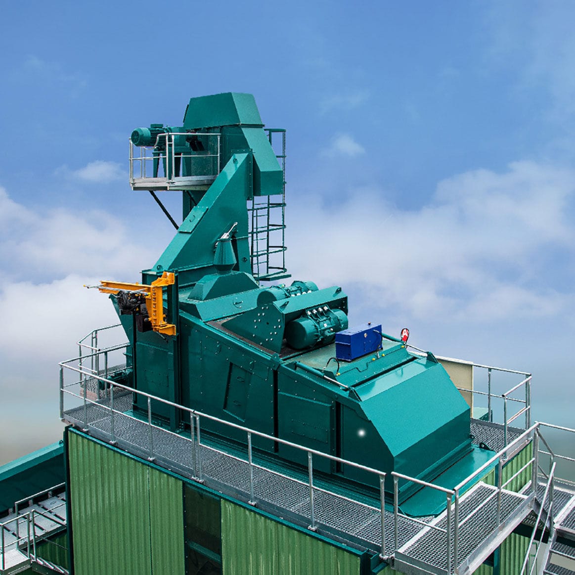 Machine à tamiser stationnaire - E-mak - compacte