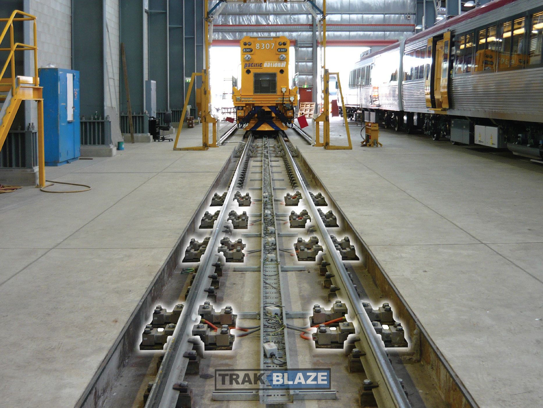 Pont-bascule ferroviaire statique - TRAKMATE™ - Trakblaze Pty Ltd