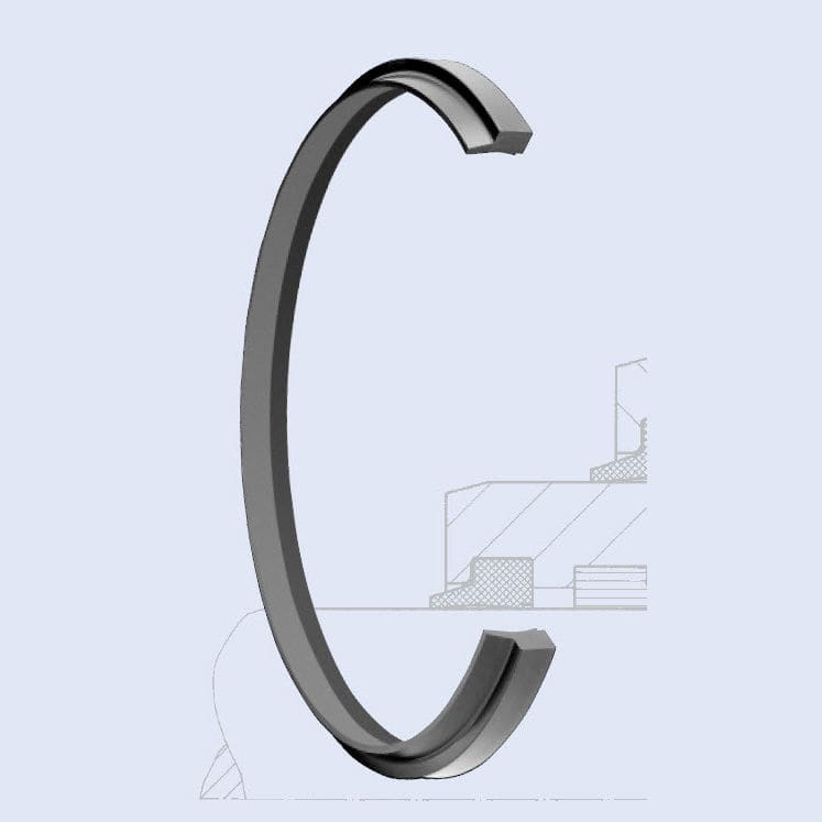 Joint racleur - AI-D series - Hunger - en élastomère / BS / pour vérin