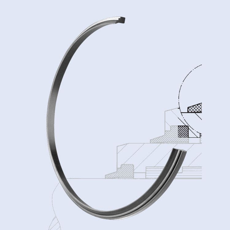 Joint racleur - AI-ST series - Hunger - en NBR / en PTFE / profilé