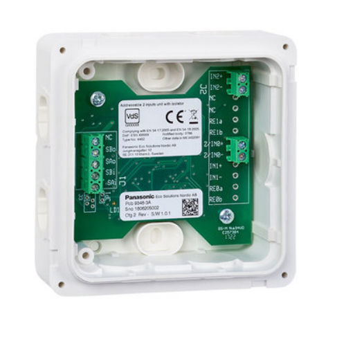 Module E/S à 2 E/S - 4462 - Panasonic Eco Solutions - encastrable / IP65