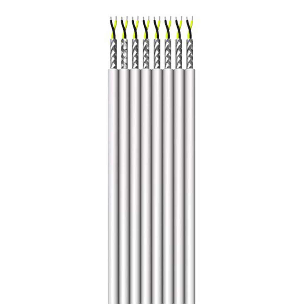 Câble électrique plat - 8x(LIYC 2x0,14)-Y FLAT - Metrofunk Kabel-Union ...