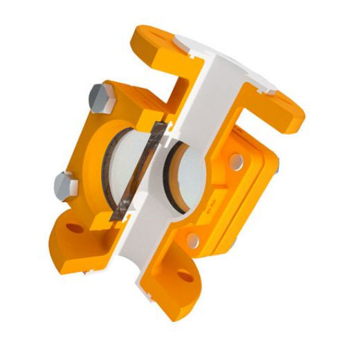 Hublot d'observation en verre borosilicaté - 72/32T - KTN - à bride ...