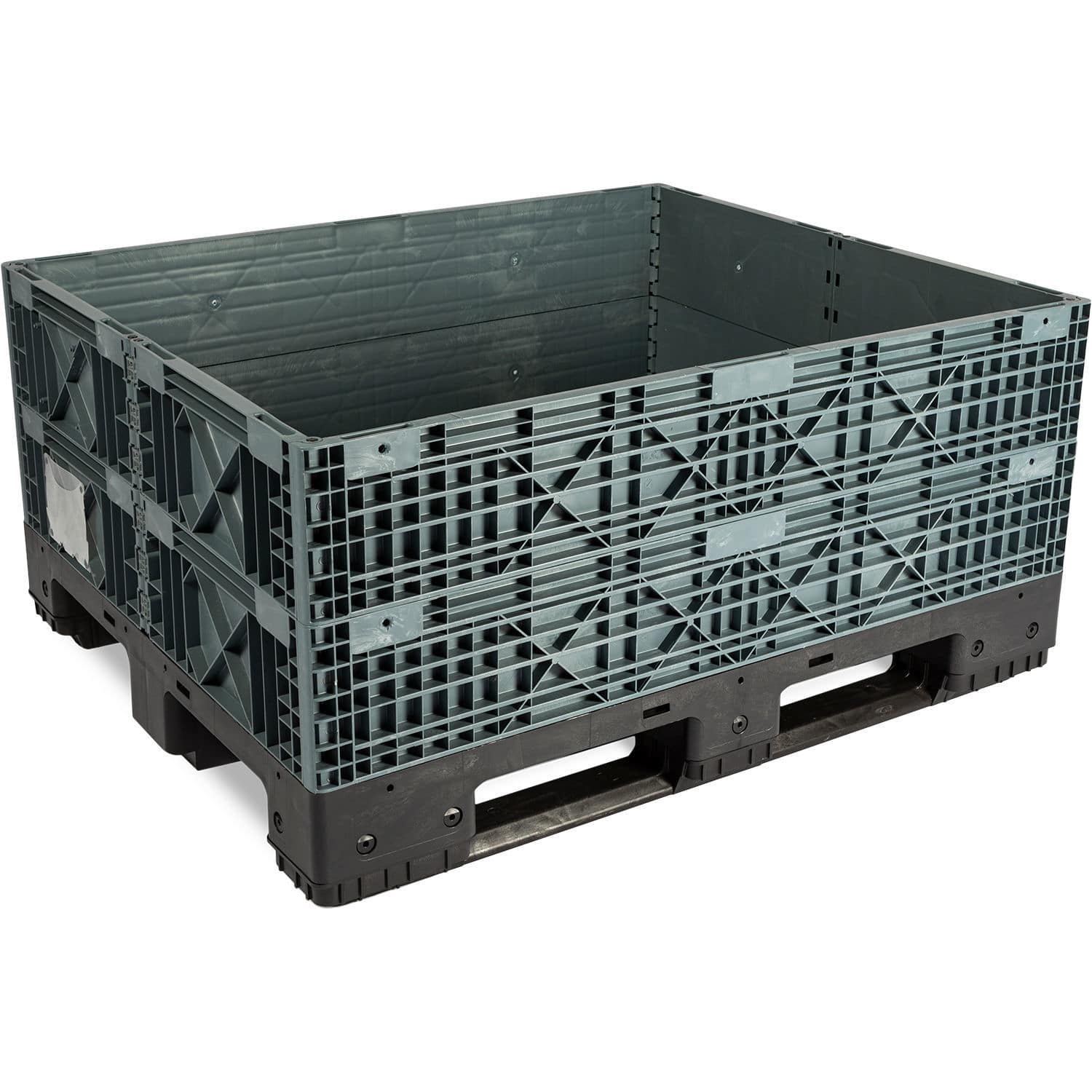 Caisse-palette en polyéthylène - MOD BOX 800 x 600 - PALBOX PALLETS E ...