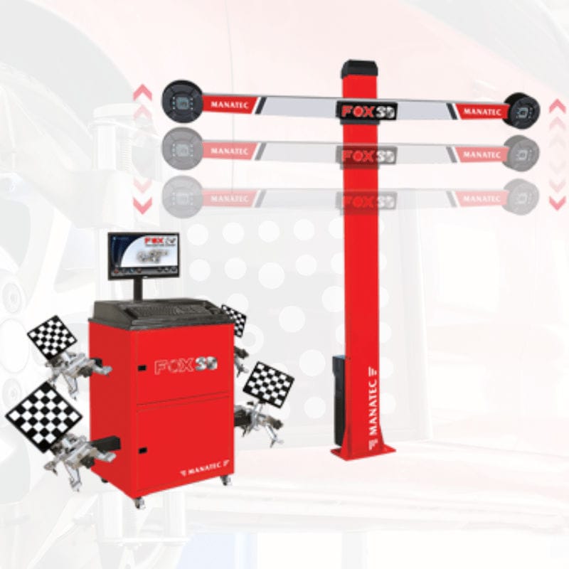 Banc de géométrie 3D - FOX Auto BoomX C - Manatec Electronics Pvt. Ltd ...