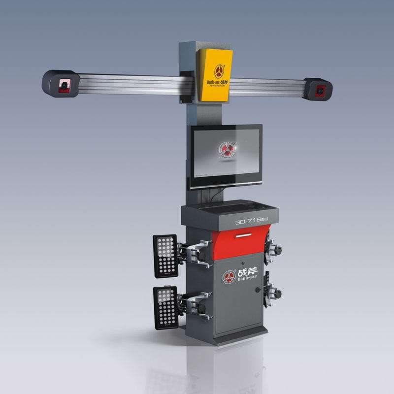Banc de géométrie 3D - 3D-718S - Battle-Axe Auto Electronic Equipment ...