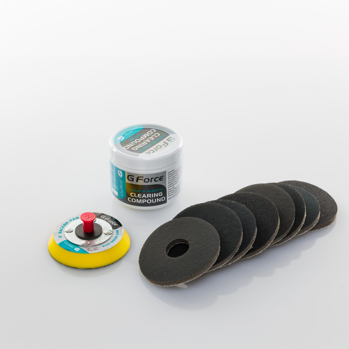 Disque de polissage en verre - Glas-Weld System AB