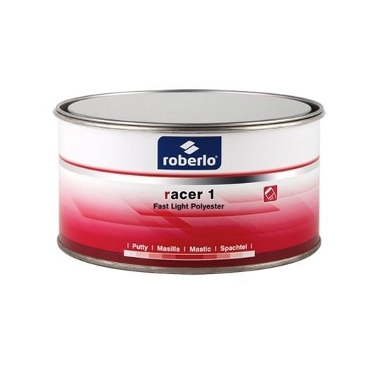 Mastic en polyester - RACER 1 - Roberlo S.A. - pour l'automobile / pour remplissage / fortement ...