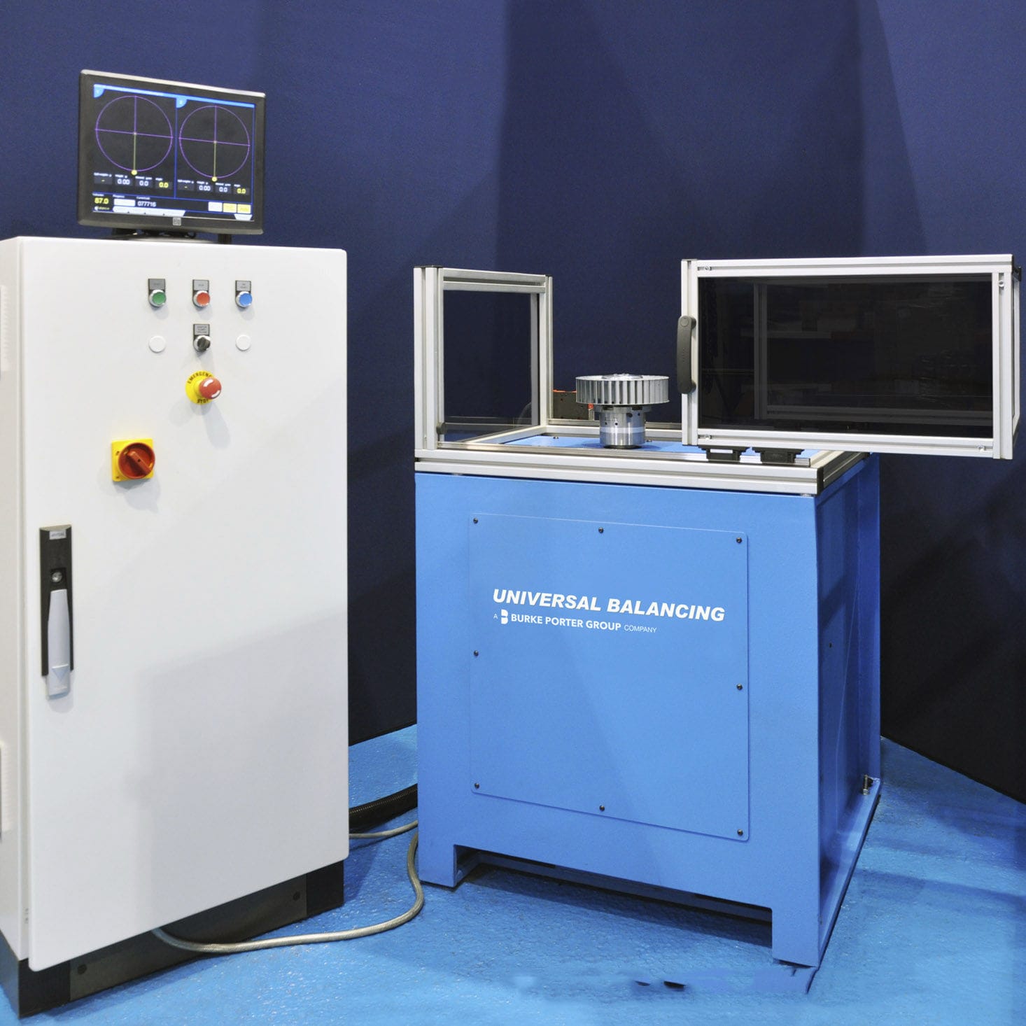 Machine à équilibrer verticale - Universal Balancing - dynamique ...