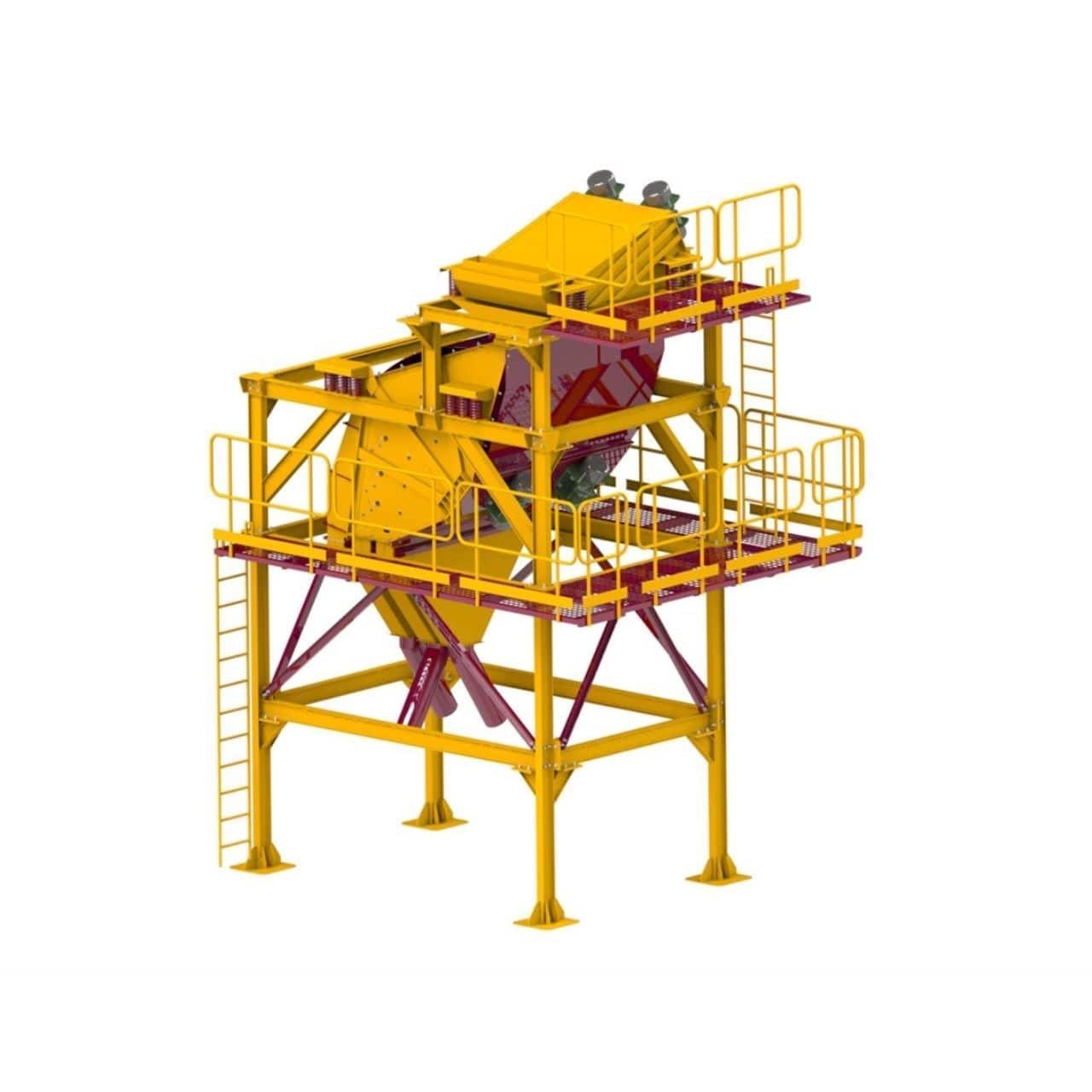 Crible vibrant linéaire - IME-GM155 - GENERAL MAKINA - pour produits en ...