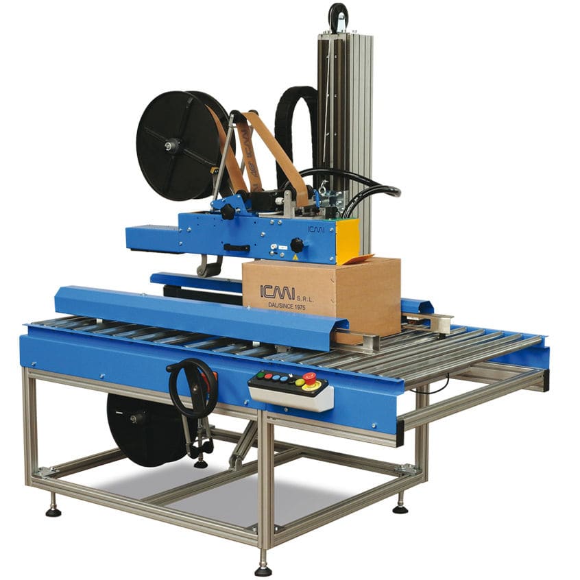 Fermeuse de caisses en carton multirabat - CG 25 - ICMI Srl - ruban ...