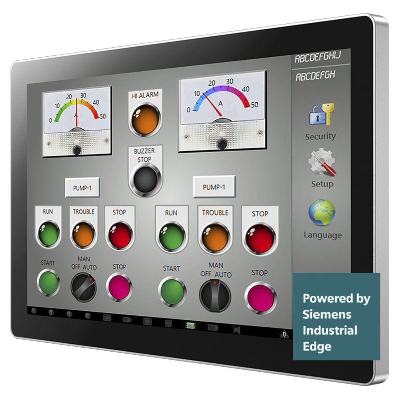 Panel PC industriel - NPP-215P01 - Novakon Co., Ltd. - TFT LCD / à écran tactile capacitif PCAP ...