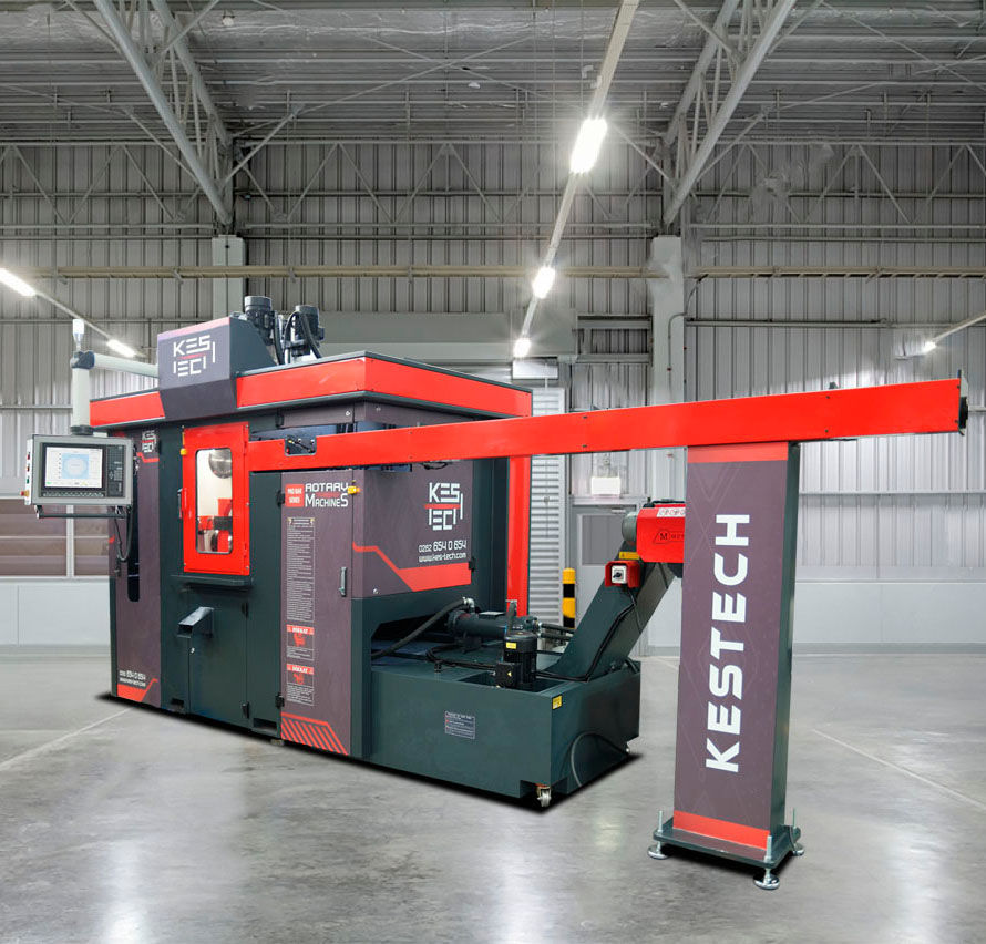 Machine transfert rotative - KESTECH ROTARY TRANSFER MACHINES - CNC / 8 ...