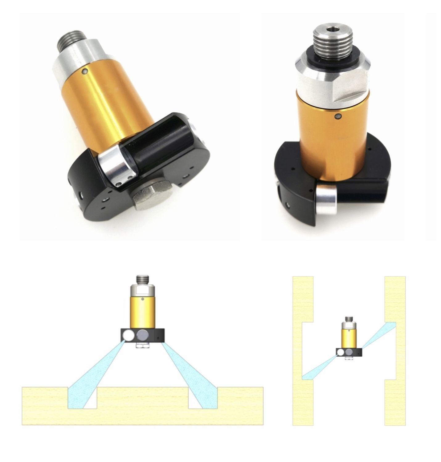 Buse de soufflage - RRH - ALPHA AUTOMATISMES Sarl - pour nettoyage / à ...