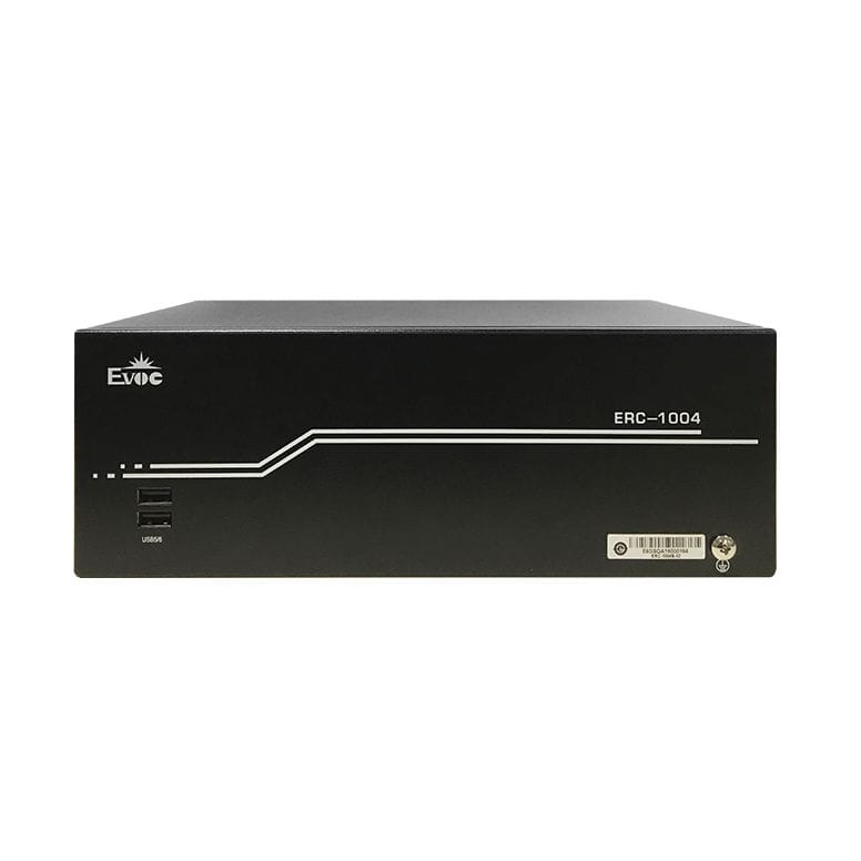PC box - ERC-1004B series - EVOC Intelligent Technology Co., Ltd - Intel® Celeron J1900 / VGA / DVI