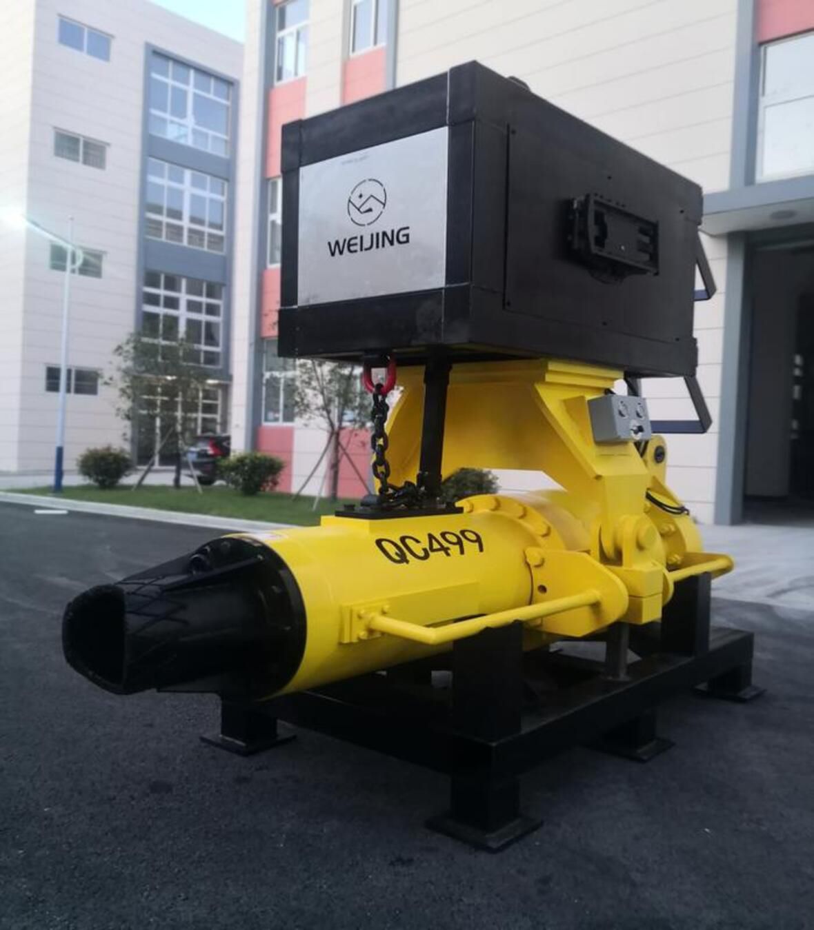 Marteau pilon de décarottage - QC series - Suzhou Weijing Automation Co ...