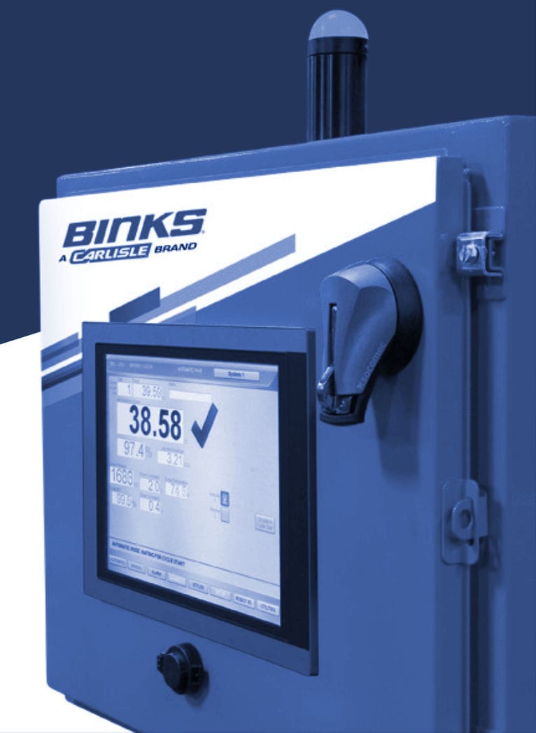 Machine d'application de colle - Binks i-Flow GP - BINKS U.K. LIMITED