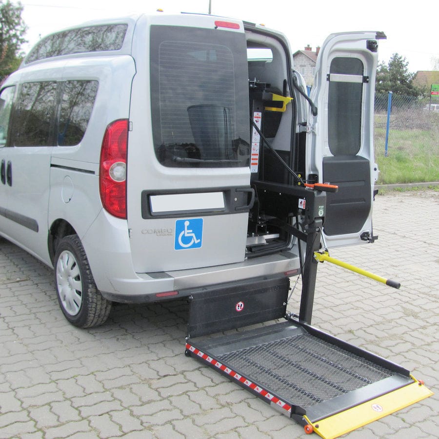 Hayon élévateur à colonne - DH-PH1.03 - Dhollandia - repliable / pour ...