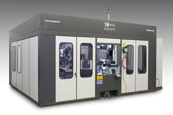 Machine à poncer-polir à table rotative - MRI1043 NC10 - MEPSA