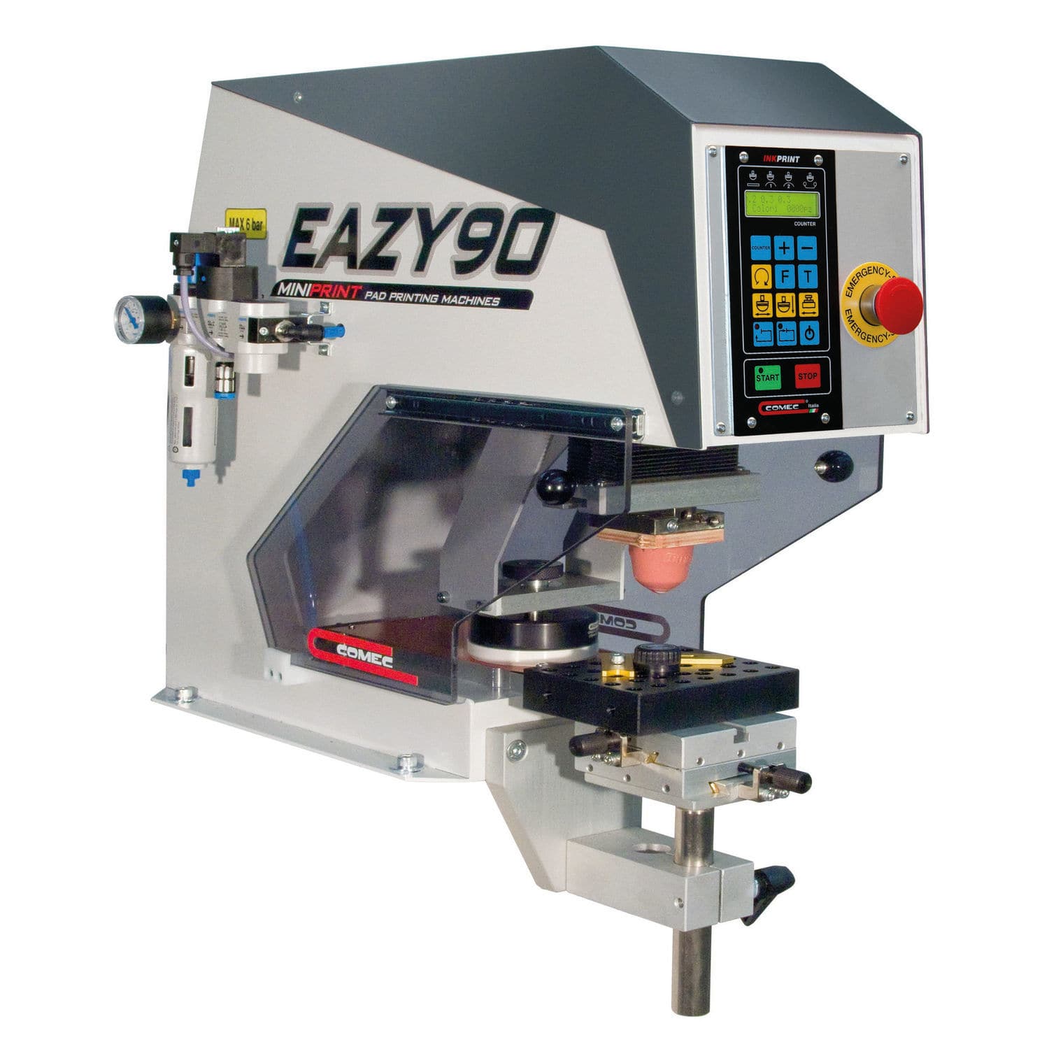 Machine de tampographie à encrier hermétique - INKPRINT EAZY 90 1C ...