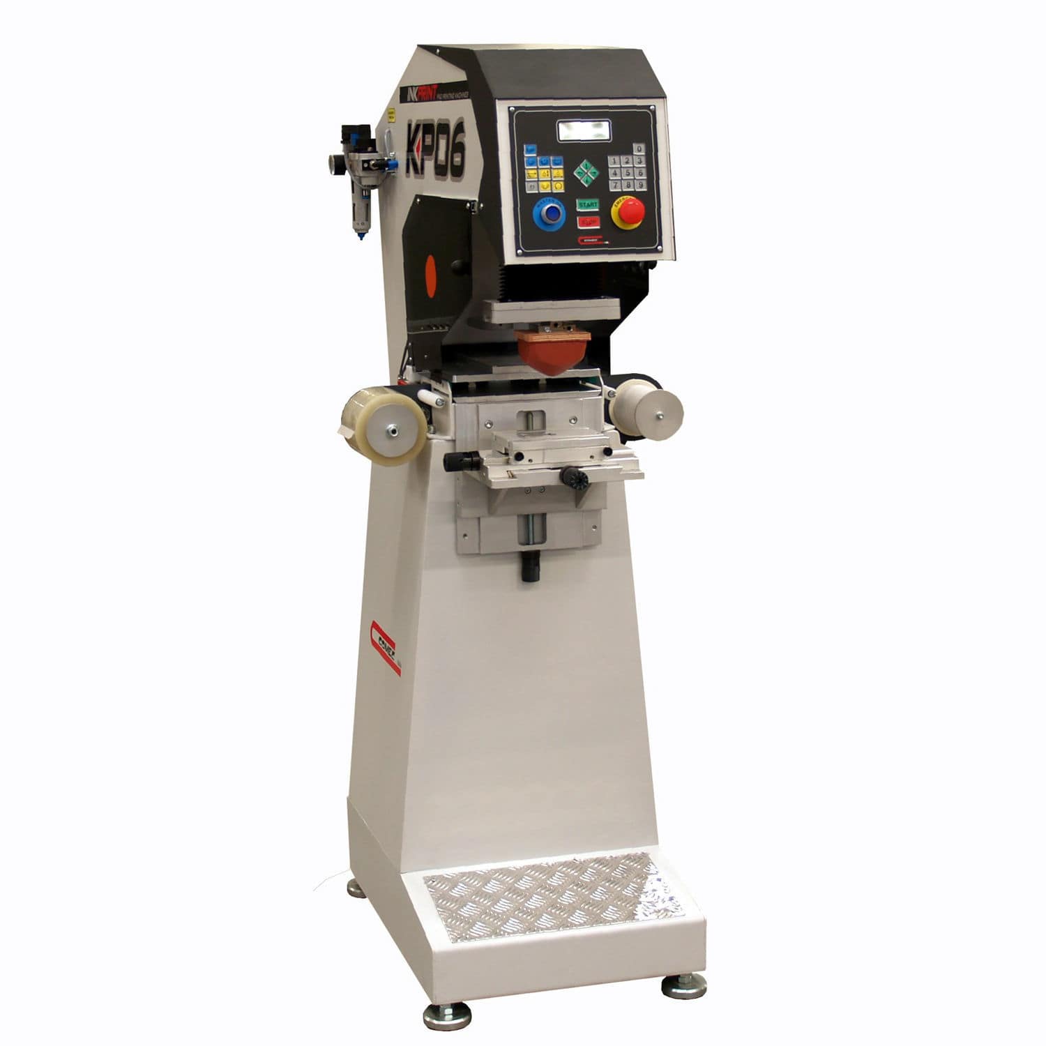 Machine de tampographie à encrier hermétique - INKPRINT KP06 1C - COMEC ...