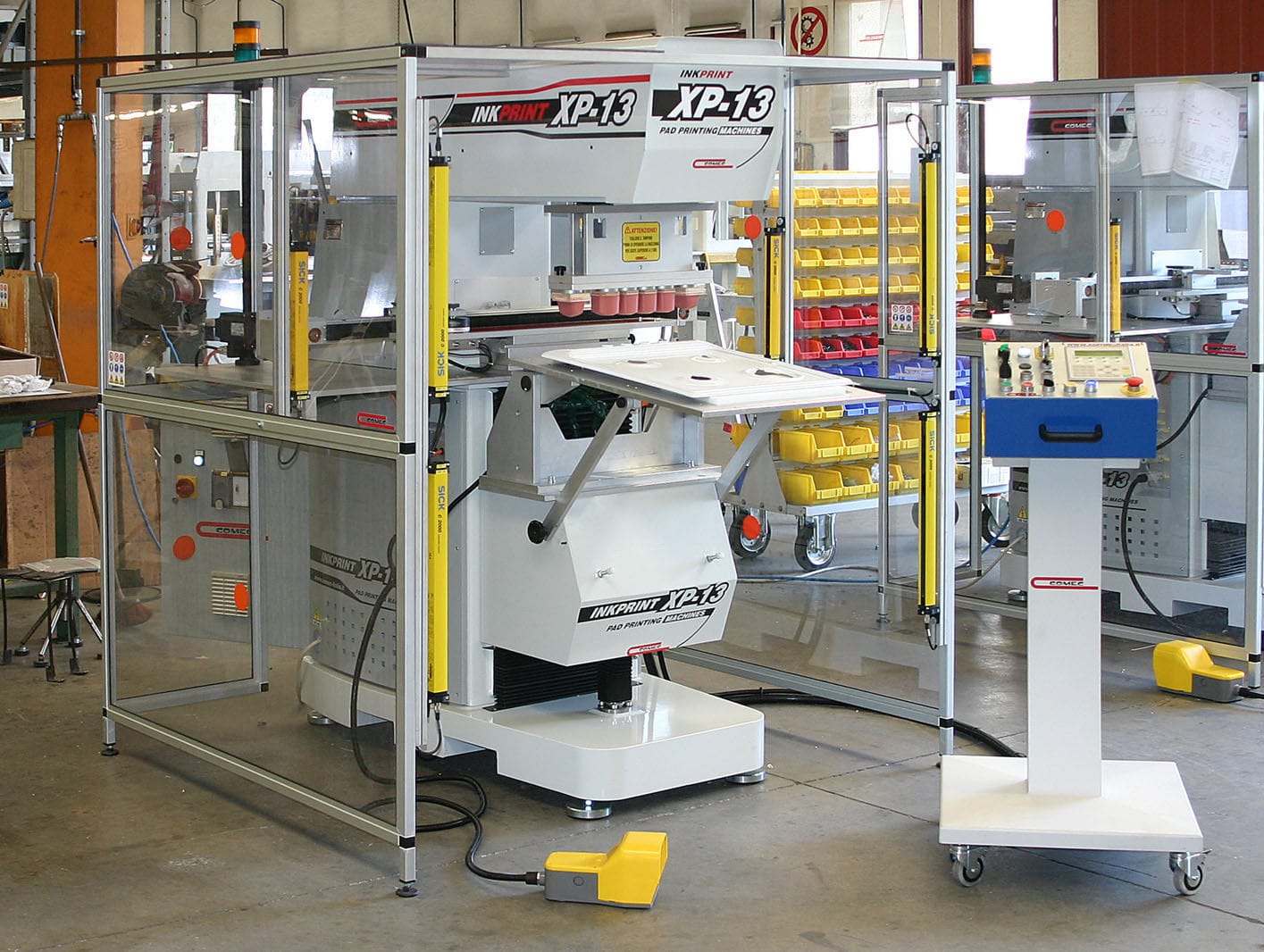 Machine de tampographie à encrier hermétique - INKPRINT XP 13 - COMEC ...