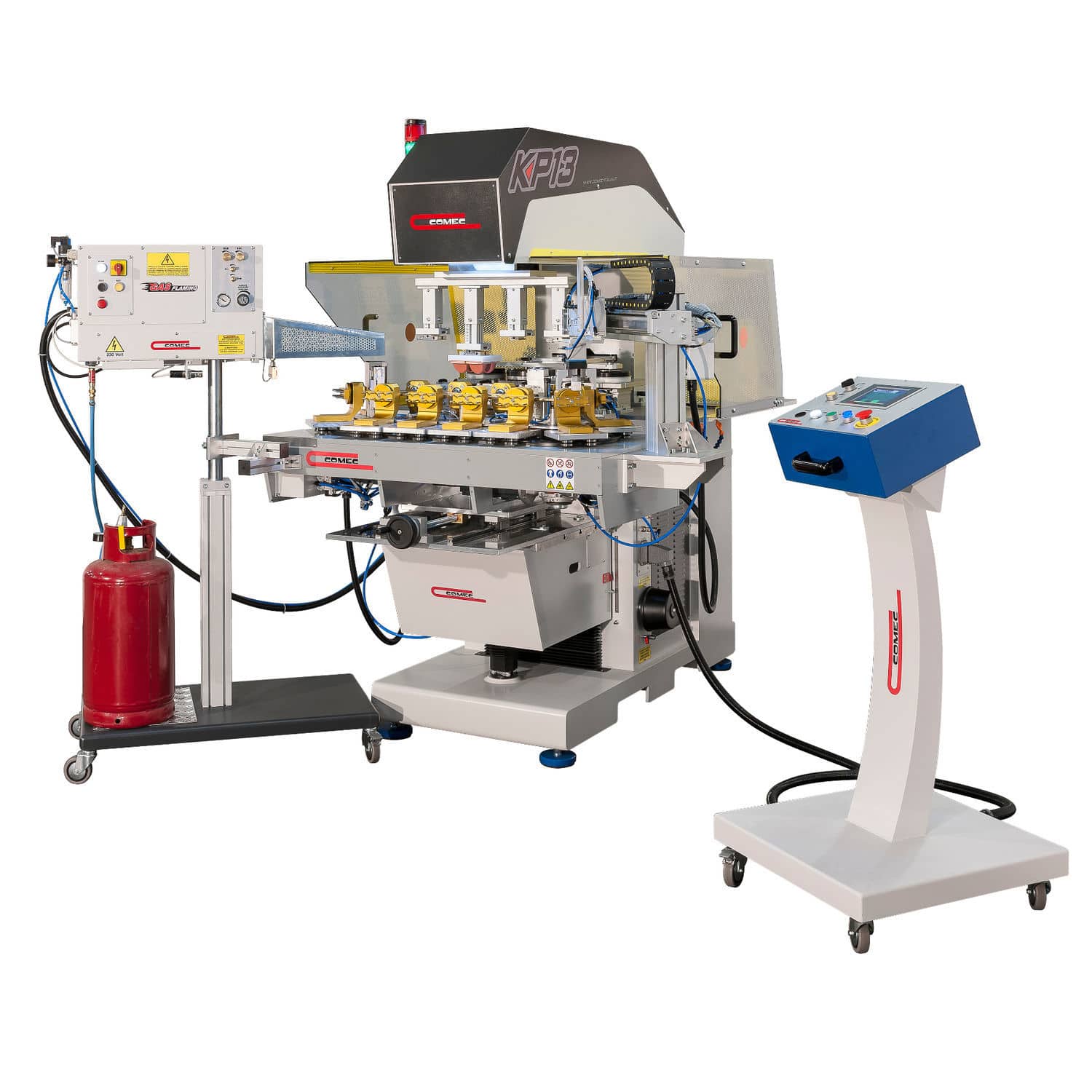 Machine de tampographie à encrier hermétique - INKPRINT KE13 4C T.I ...