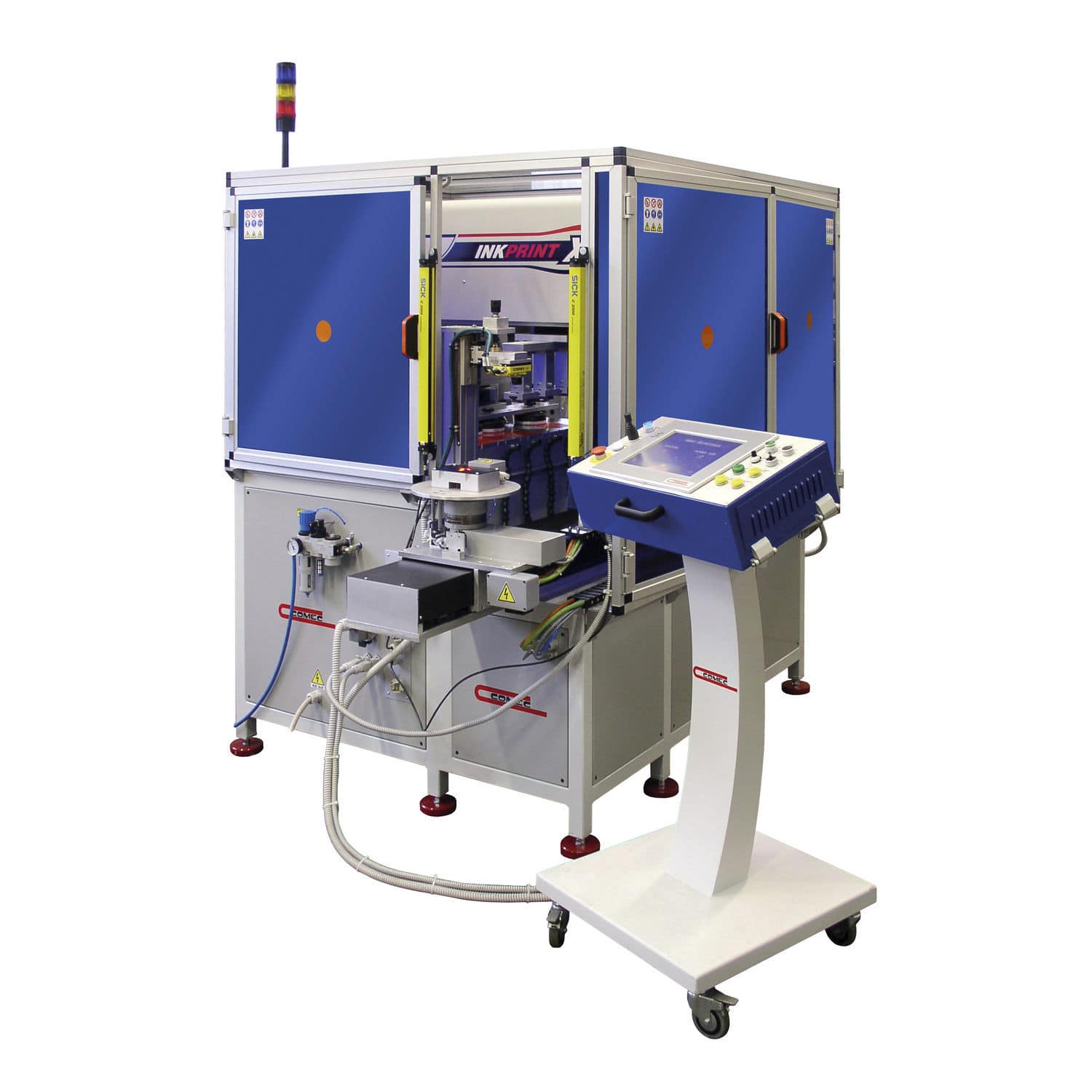 Machine de tampographie à encrier hermétique - COMEC ITALIA ...