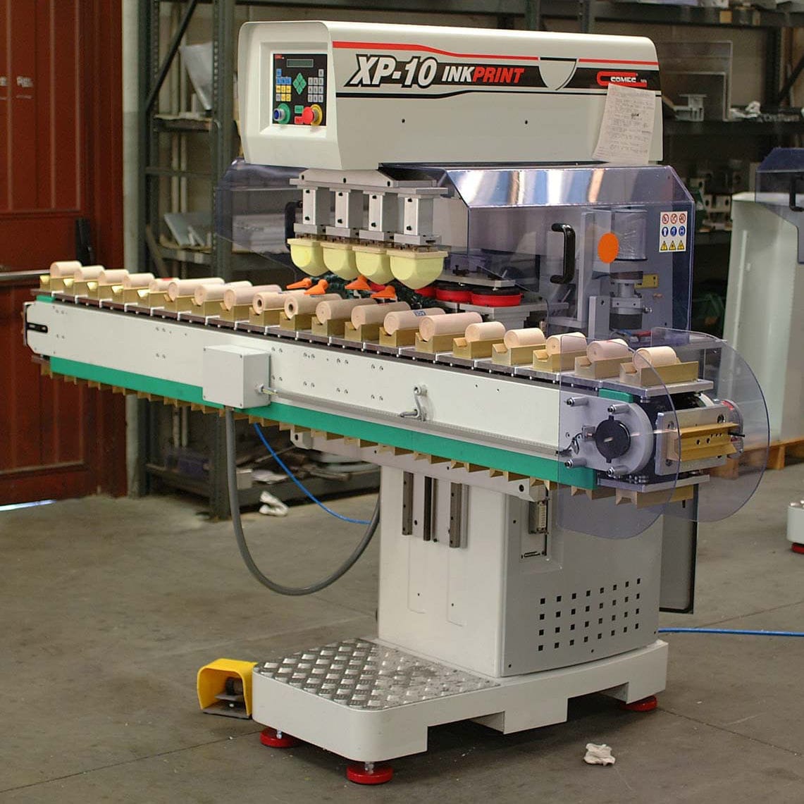 Machine de tampographie à encrier hermétique - INKPRINT XP-10 - COMEC ...