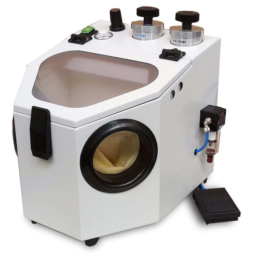 Micro-sableuse manuelle - SAB series - Nuova Asav - à pression / pour implants dentaires