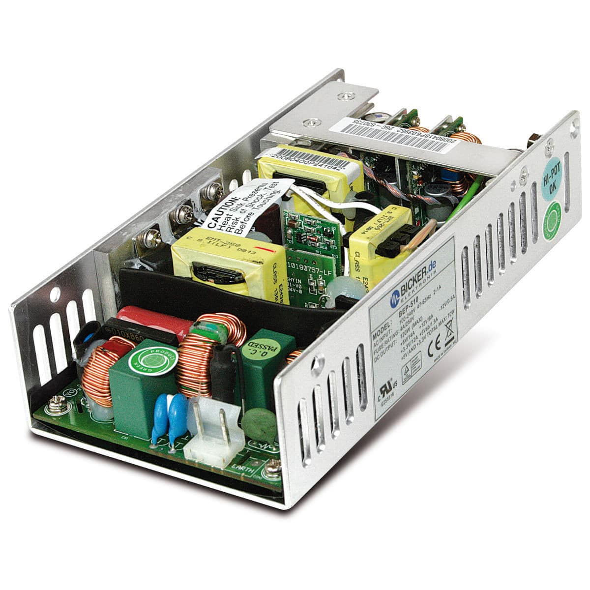 Alimentation électrique châssis ouvert - BEP-510 - Bicker Elektronik ...