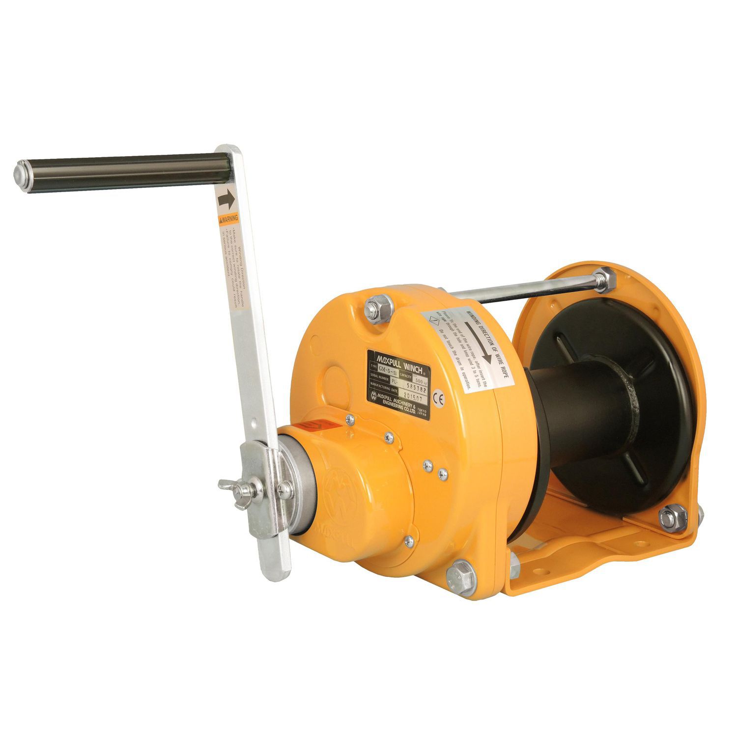 Treuil manuel - GM-10-SI - Maxpull - compact / à engrenage / à tambour ...