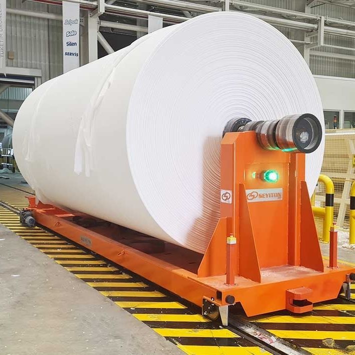 Navette de transfert sur rails électrique - SYT.15.10 - Seyiton Transfer Carts - pour bobines