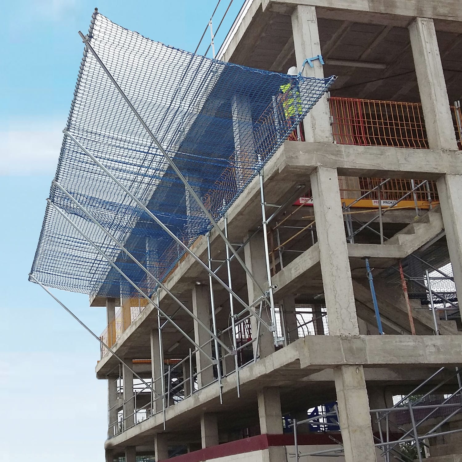 Filet de sécurité anti-chute pour chantier - Visor T - Visornets - de ...