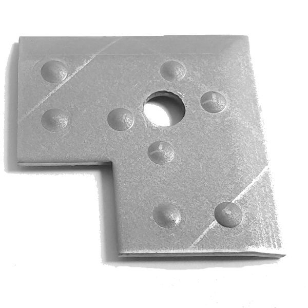 Plaque en acier usinée percée - DR348 - Gulfport Industries