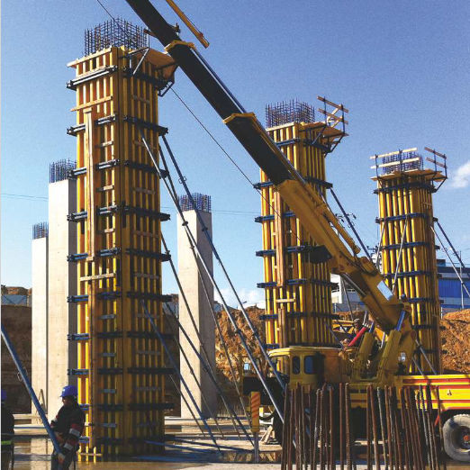 Coffrage cadre - TIMBERFORM - OZLER FORMWORK AND SCAFFOLDING SYSTEMS ...