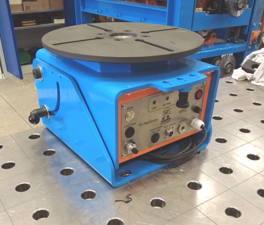 Positionneur de soudage motorisé - WP100 - TR Machinery - rotatif