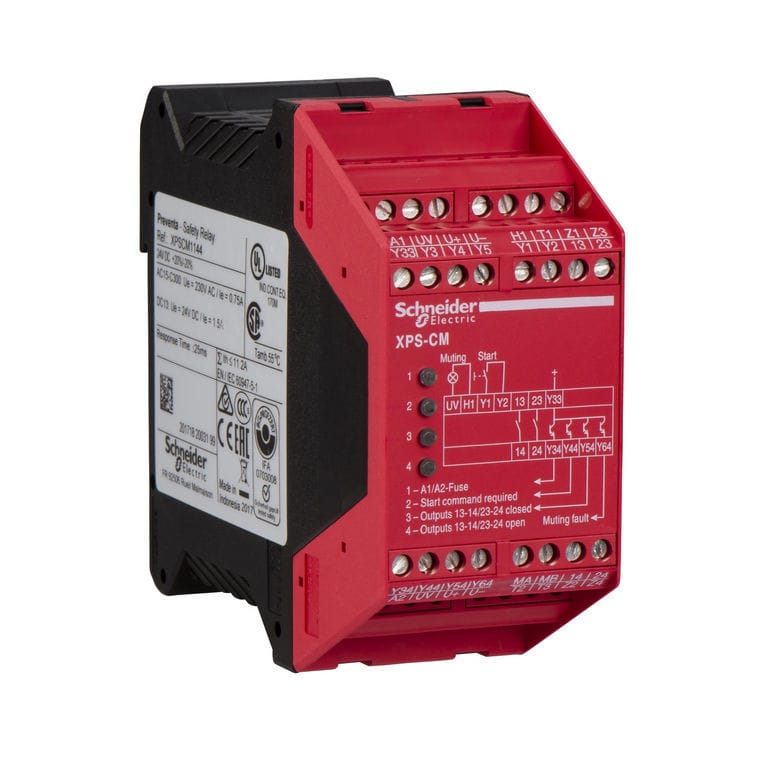 Automate programmable 24 VDC - XPSCM1144 - Schneider Electric - de sécurité