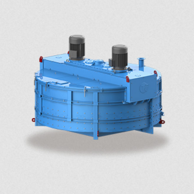 Bétonnière fixe - Pi Makina Construction Machines - mono-axe / à 2 axes