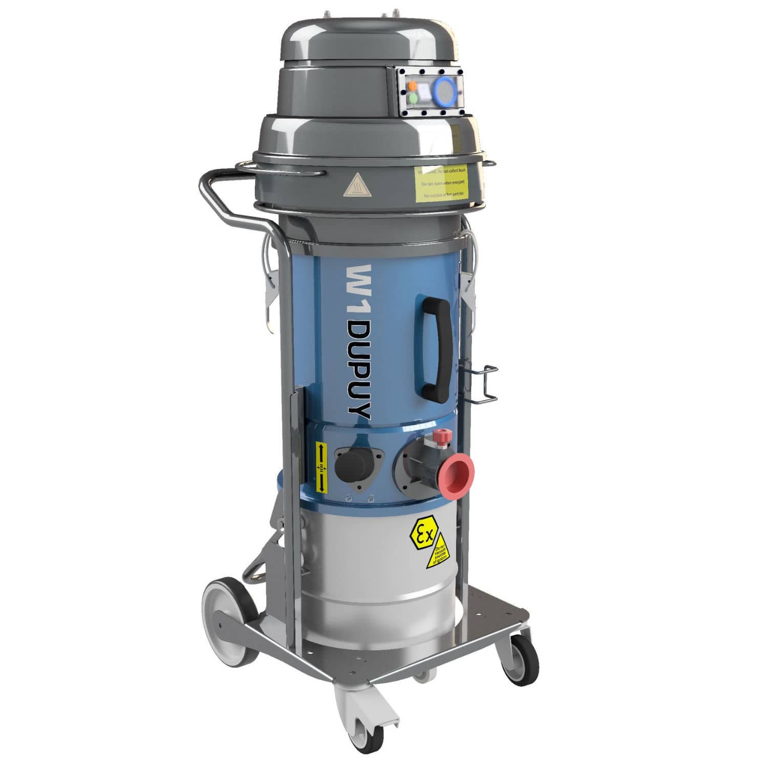 Aspirateur industriel - W1 EX 1/3D Z22 - DU-PUY srl - pour poussière ...