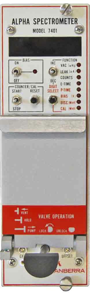 Spectromètre optique / de laboratoire / alpha - 7401 - Canberra Industries