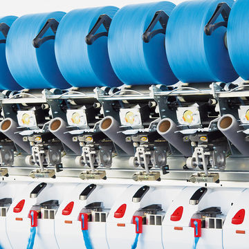 Machine à filer à rotor - BD 8 - Saurer - semi-automatique