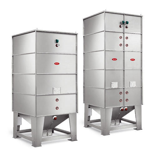 Silo à fond conique - SILBOX - Moretto - en acier inoxydable