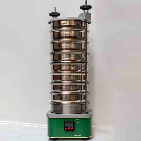 Tamiseuse d'analyse pour tamisage à sec - GEM 200 series - Glenammer ...