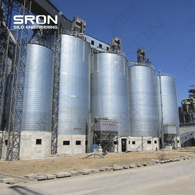 Silo boulonné - Henan SRON SILO ENGINEERING Co., Ltd - soudé / de ...