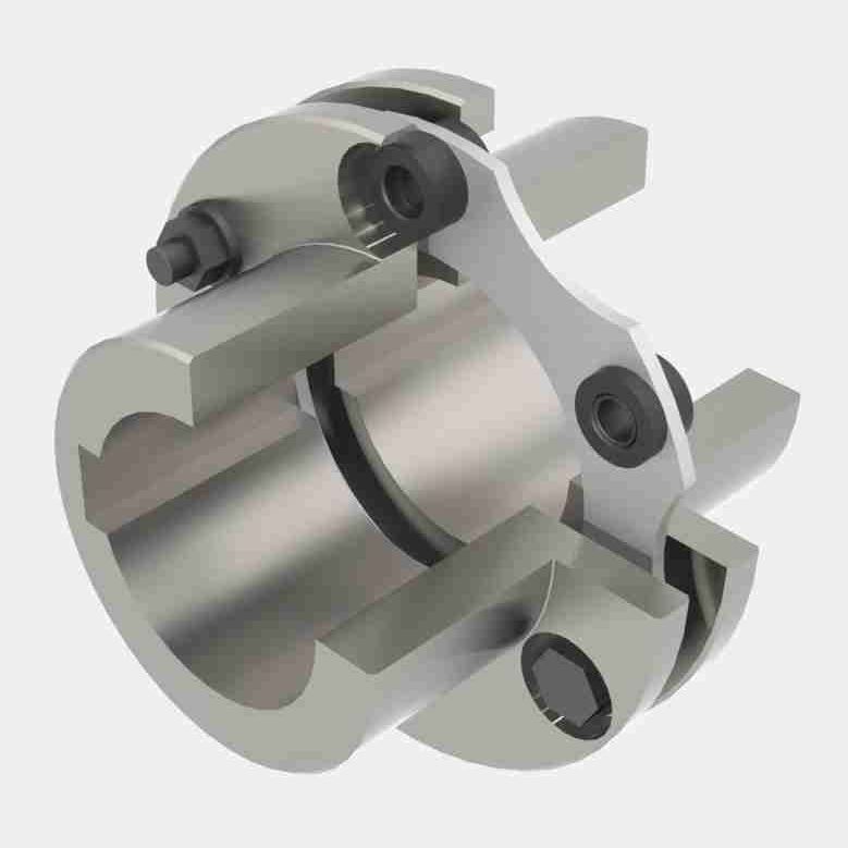 Accouplement flexible - KL - UNE - à disque / rigide en torsion / d'arbre