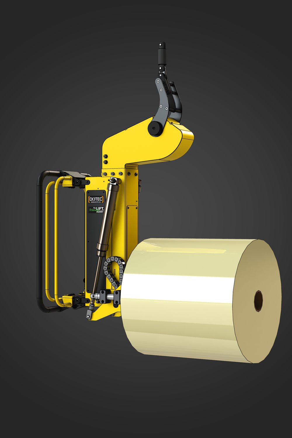 Appareil de levage pour rouleaux - RH series - Dotec - de manutention ...