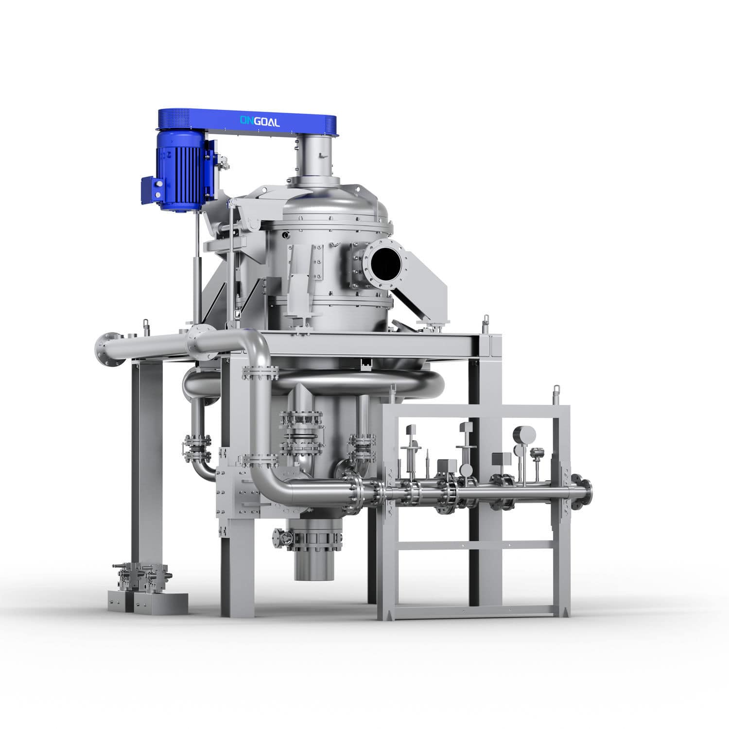 Broyeur à jets - LQM series - ONGOAL TECHNOLOGY CO., LTD. - vertical ...